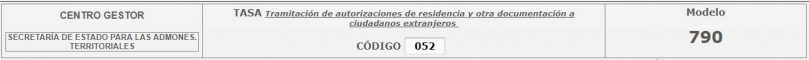 Modelo 790 ¿Qué es y cuantos códigos de tasas existen?