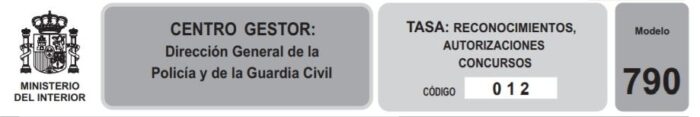 Modelo 790 ¿Qué es y cuantos códigos de tasas existen?